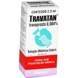 Travatan Bak-free 0,04 Mg Solução Oftálmica Colírio Gotas 2,50 Ml ...