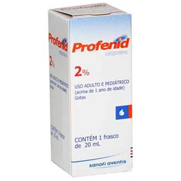 Profenid 2 % Solução Oral Gotas 20 Ml - Mais Preço